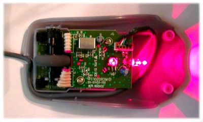 Microsoft Computer Mouse - Inside Electronics